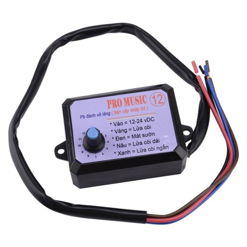 12 Sound Music Rapid Horn Relay Controller for Car Motorcycle Marine ...