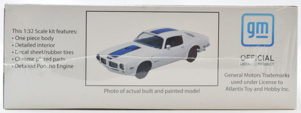 Atlantis '71 Pontiac Firebird 1:32 Scale Plastic Model Car Kit M2009 | eBay