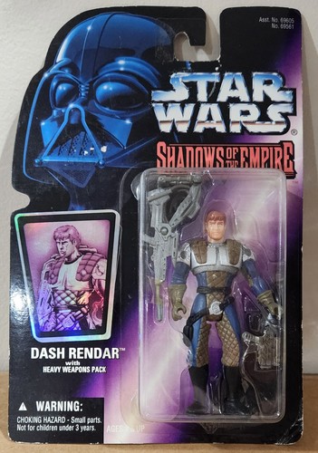 Star Wars Kenner 1996 Shadows of the Empire Dash Rendar with Heavy ...