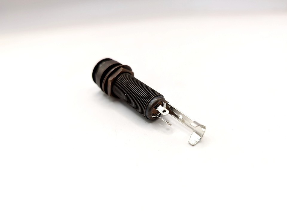 Barrel Silver End Pin Guitar Jack EQ Output Socket Plug Rust Brown UK ...