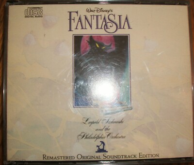 Walt Disney's Fantasia Remastered Original Soundtrack 2 CD & Booklet ...