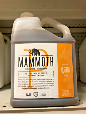 Mammoth P Microbes 4L (1 Gallon) - Active Microbial Phosphorus Bloom ...