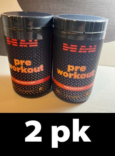 2pk BEAM Pre Workout Sour Patch Rings 17.5 oz (1.09 LB) each Exp 3/25 ...