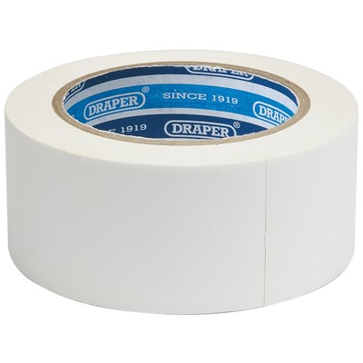 Rotolo Di Nastro Adesivo Draper 30M X 50Mm Bianco 49431 | eBay