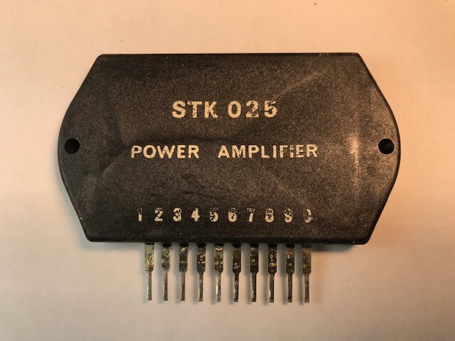 STK025 SANYO 10 Pin IC Power Amplifier for sale online | eBay