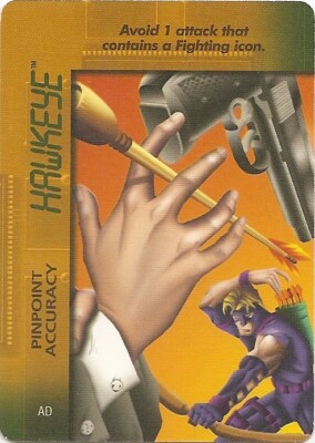 Marvel OVERPOWER Mission Control Hawkeye Pinpoint Accuracy special | eBay