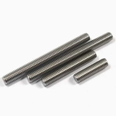 M5 304 Stainless Steel Fully Threaded Screw Rod Headless Bolt 10mm ...