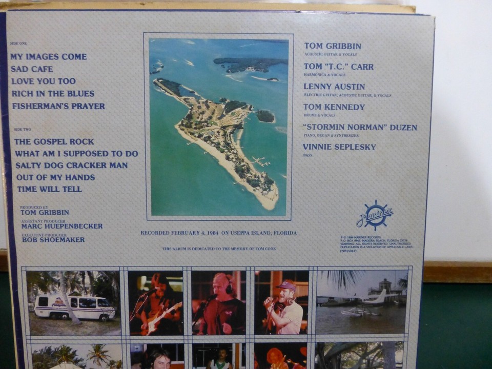 TOM GRIBBIN & SALTWATER BAND USEPPA ISLAND RENDEZVOUS NM LP | eBay