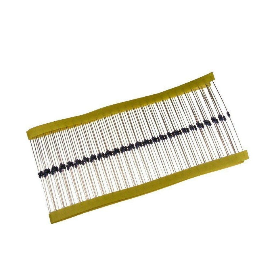 100 Resistance 6.2KOhm MF0204 Metal Film Resistors 6.2K 0.4W TK50 1% ...