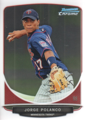 2013 Bowman Chrome Prospects #BCP212 Jorge Polanco RC Rookie Card | eBay