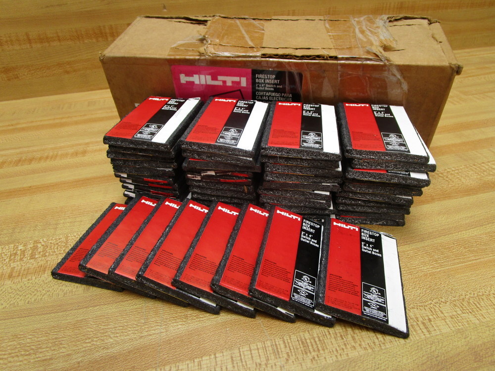Hilti 3416772 Firestop Box Insert (Pack of 48) for sale online | eBay