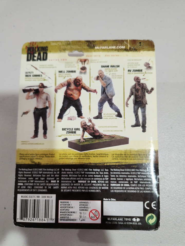 Walking Dead Series 2 Shane McFarlane Toys New In Package AMC | eBay