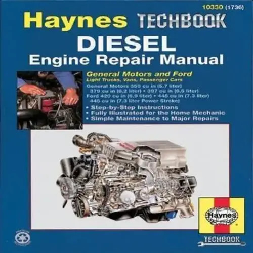 Gm And Ford Diesel Engine Repair Manual Haynes Publishing Taschenbuch ...