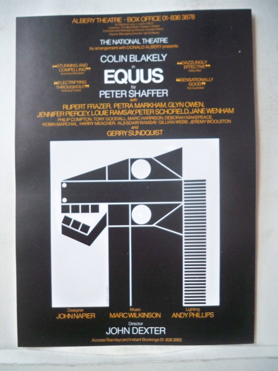 Equus Peter Shaffer Quotes Sexuality In Equus By Peter Shaffer | PPT