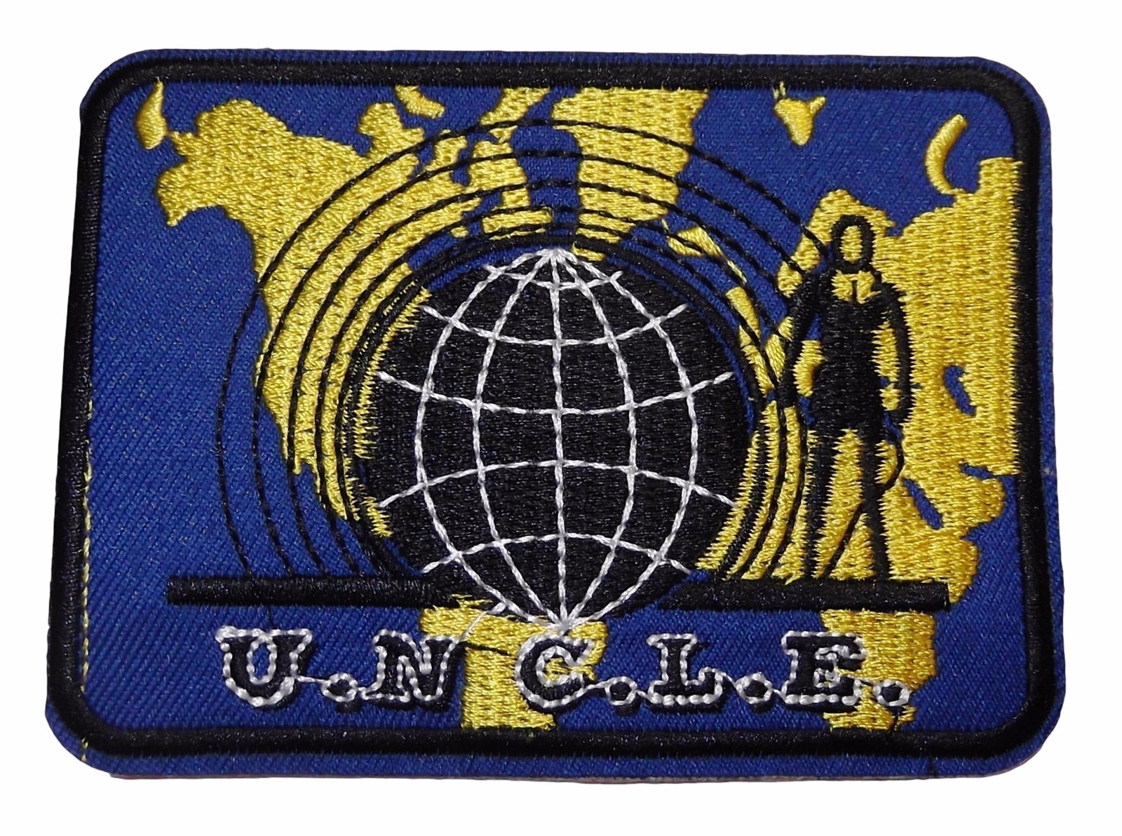 THE MAN FROM UNCLE Logo Iron-on/Sew-on Embroidered PATCH | eBay
