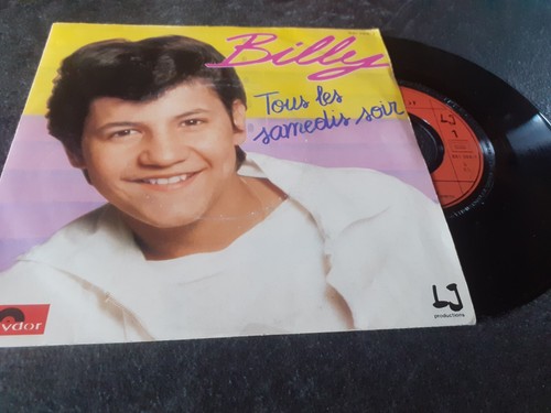 VINYLE 45 TOURS Billy – Tous Les Samedis Soir / 1984 | eBay