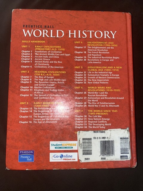 World History by Anthony Esler and Elisabeth Gaynor Ellis (Hardcover ...