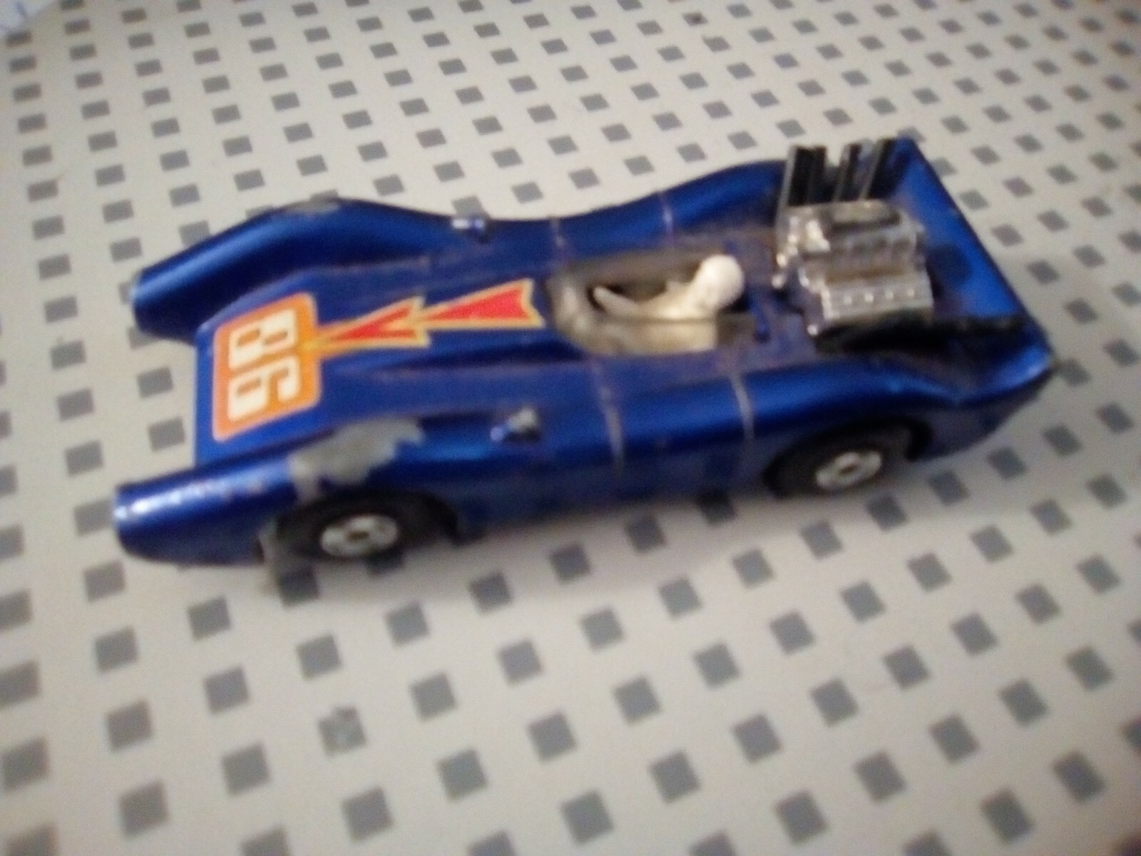 Collectable Matchbox Super fast No61 Blue Shark Race car 1971 Made in ...