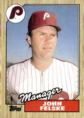 1987 Topps #443 John Felske | eBay