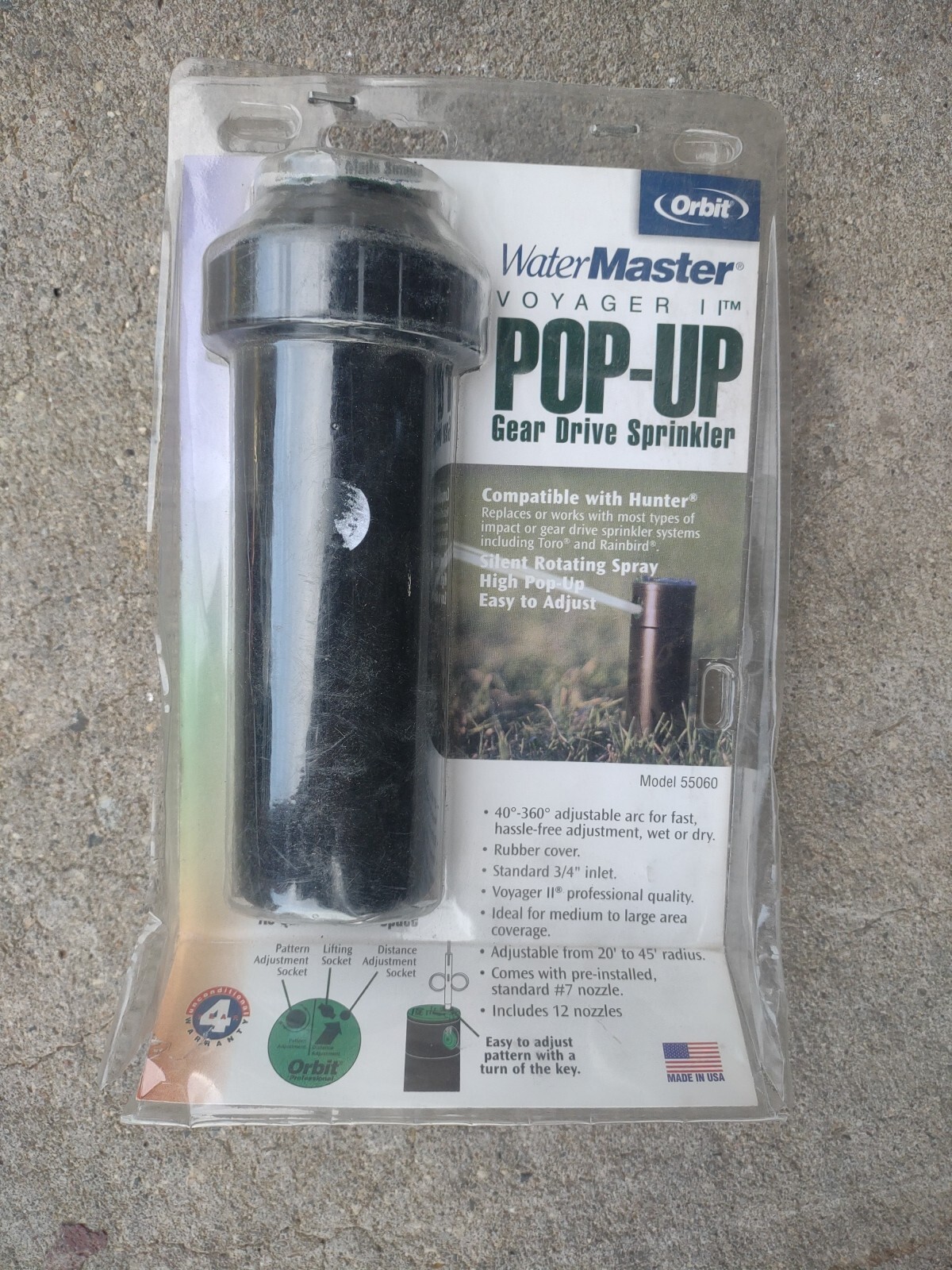 Orbit Water Master Gear Drive Sprinkler Voyager II Gear Driven 55060 | eBay