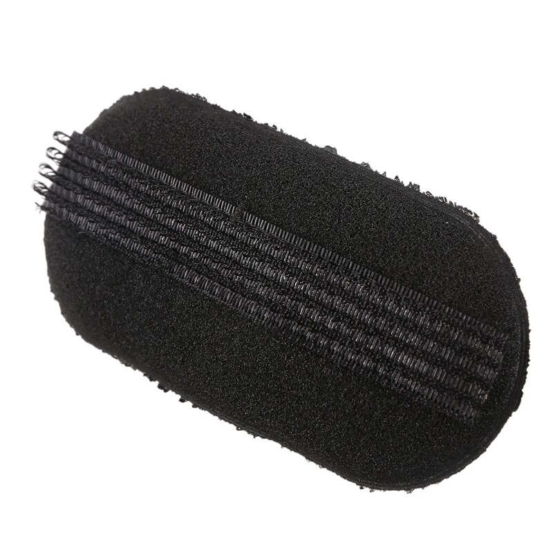 2 Pcs Black Sponge Volume Bumpit Padding Bun Updo F4B81939 | eBay