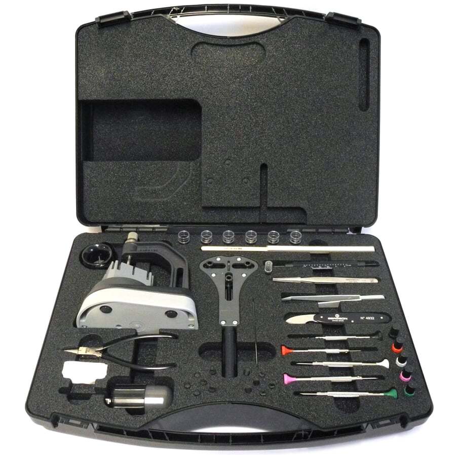 Watchmakers Master Service Tool Case Kit 7815 Bracelet Screwdriver ...