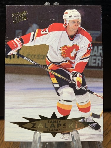 1995-96 Ultra Zarley Zalapski Calgary Flames #29 | eBay