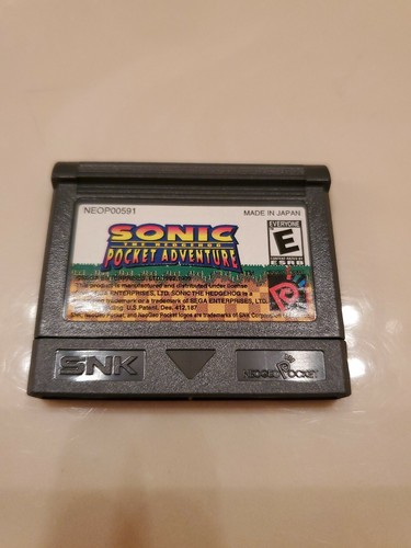 Sonic the Hedgehog Pocket Adventure NeoGeo Pocket Color NGPC SNK USA ...