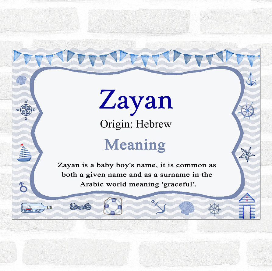 Zayan Name