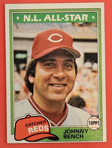 1981 Topps Johnny Bench #600 | eBay