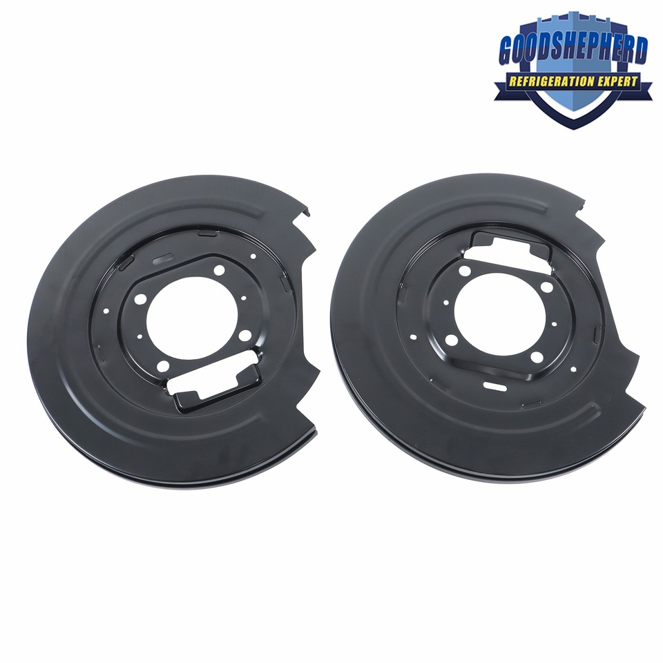 924-215 Pair Brake Backing Plates Set of 2 Rear For Ford F150 F250 ...
