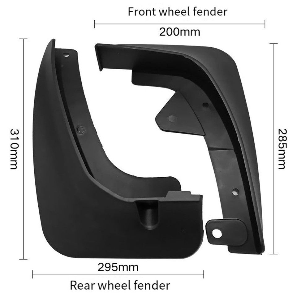 4PCS Car Mudguard Mud Flaps Splash Mud Guard for -3 CX3 2015-2021 ...