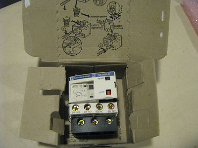 SQUARE D THERMAL RELAY LR3D16 WITH LAD7B10 NSN: 5945-01-331-3230 ...