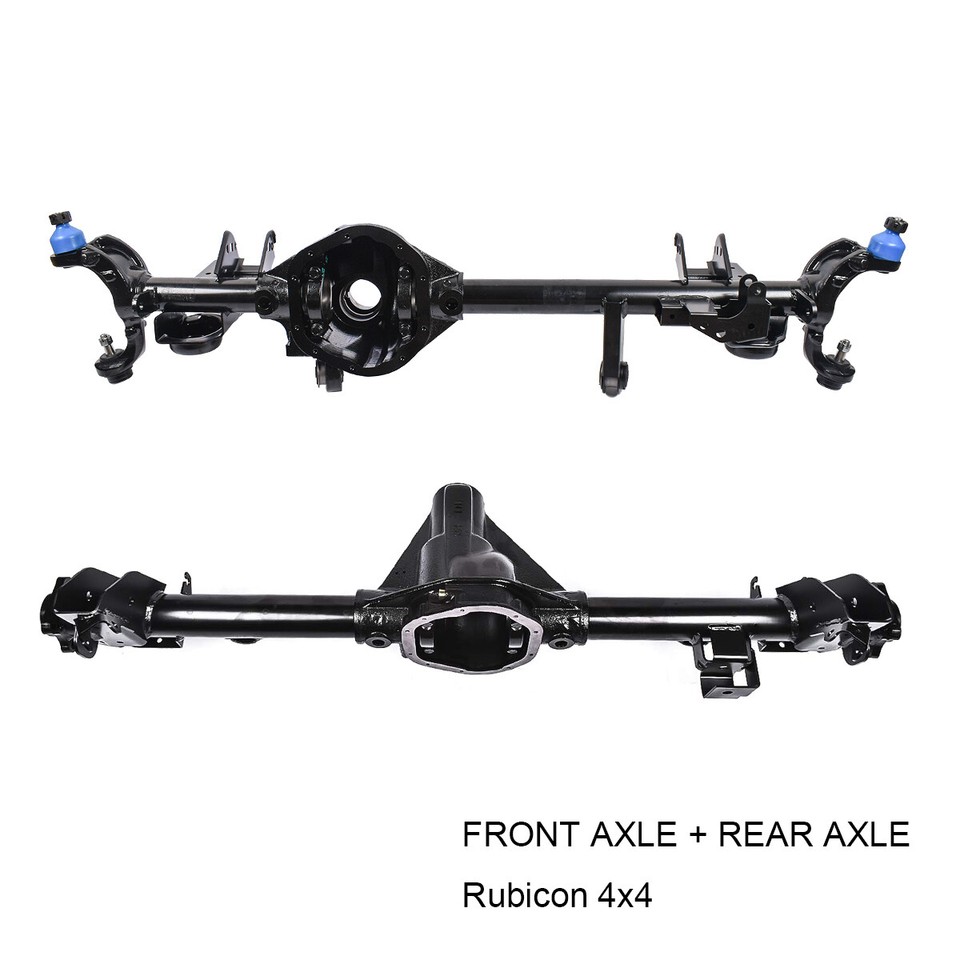 Front & Rear DANA 44 Axle Housing Assembly For Jeep Wrangler Rubicon ...