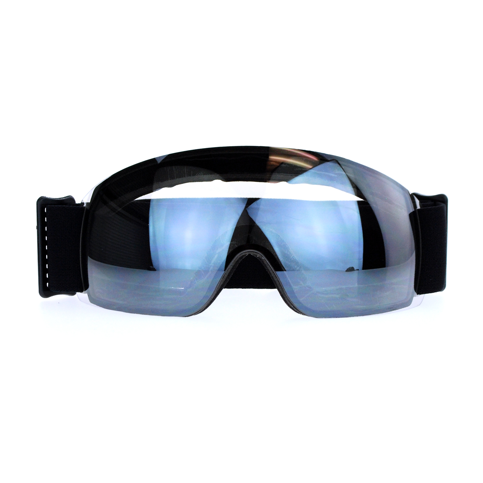 Snowboard Ski Rimless Sports Goggle Color Mirror Antifog Double Lens | eBay
