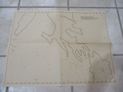 Judges Guild Isles of Blest Campaign Map Twelve/Ebony Coast Players ...