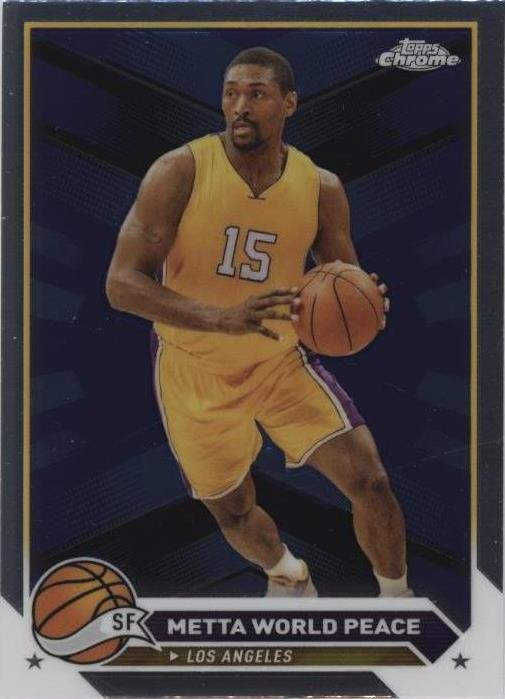 2023-24 Topps Chrome - #13 Metta World Peace | eBay