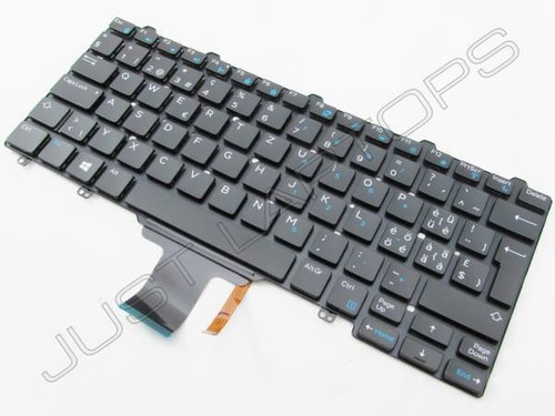 New Original Dell Latitude E5270 RF9R5 Swiss Keyboard | eBay