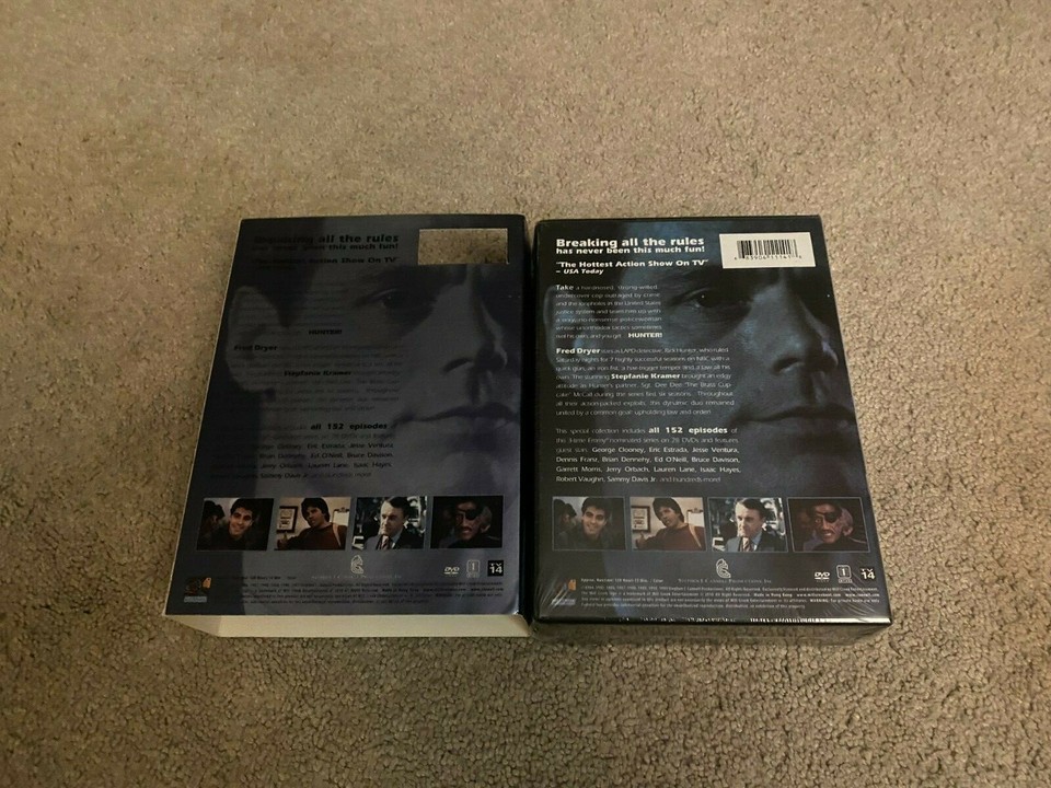 Hunter The Complete Series DVD 28-Disc Set NEW ALL SEVEN SEASONS WITH ...