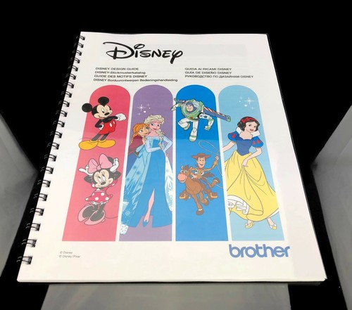 Brother Stellaire XJ1 Disney Design Guide Instructions Manual COLOR ...