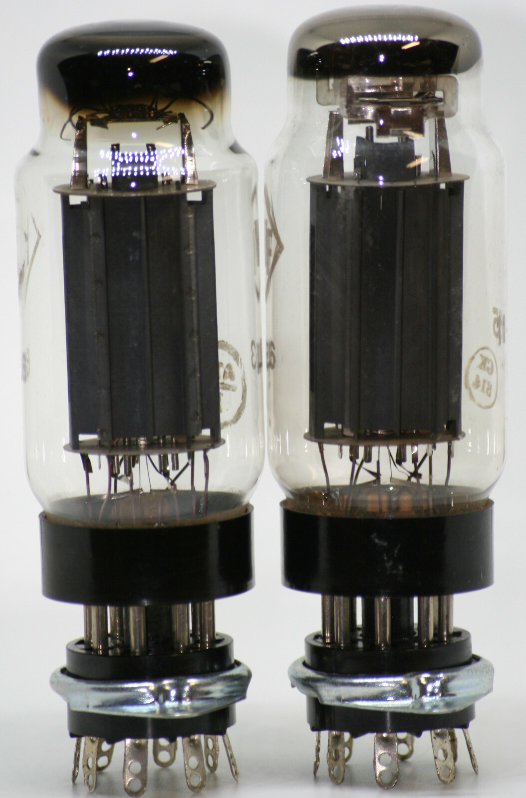 6l6 tube amplifier pair amp matched metal quad 6l6gc el34 6l6g VT-115 ...