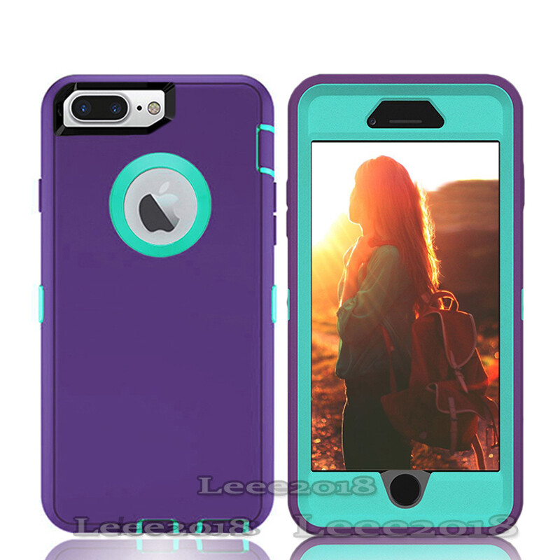iphone 8 plus / iphone 7 plus Defender Case With Screen Protector fits ...