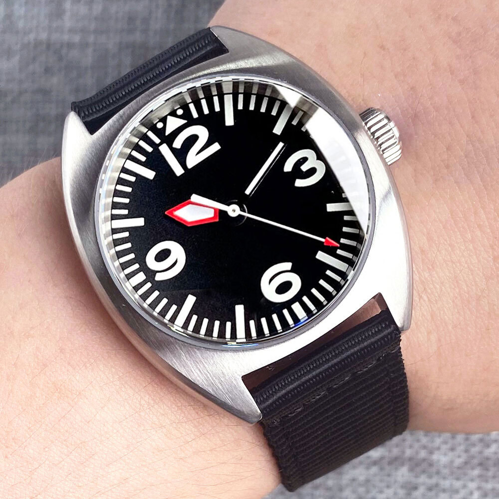 20ATM Diver AR Double Domed Sapphire Glass 36mm Military Japan NH35 ...