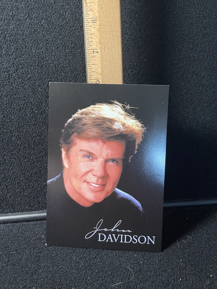 John Davidson Signed Autograph 8x10 Promo Photo! Game Show TV Host ...