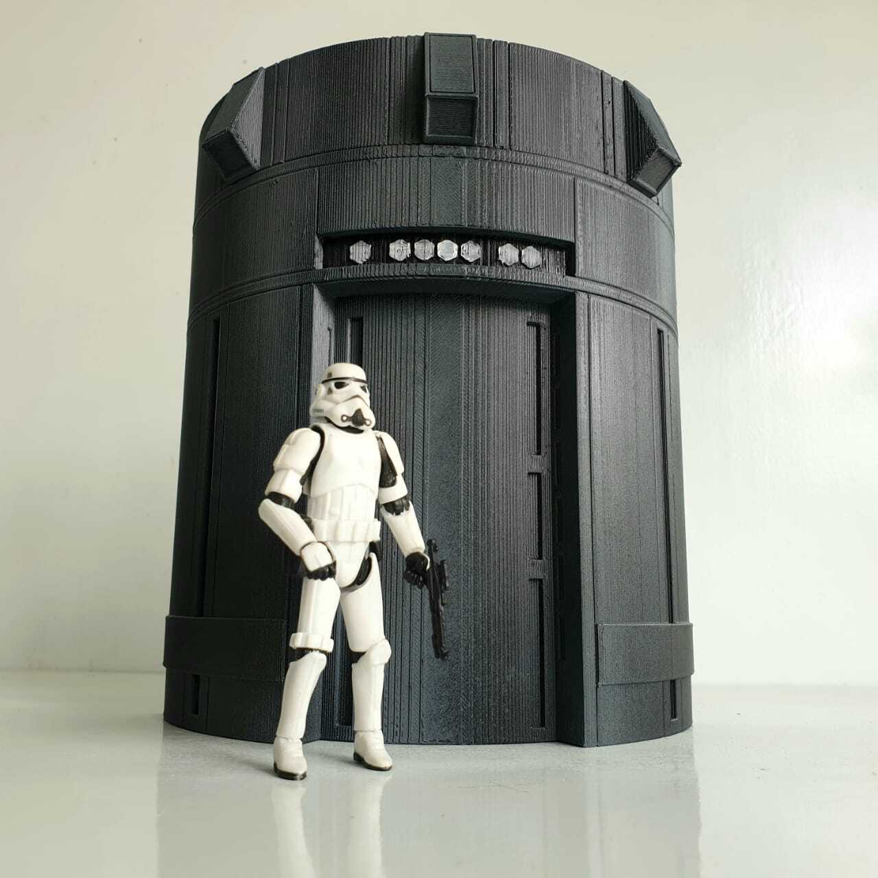 CUSTOM DEATH STAR ELEVATOR FOR 3.75 inch (1:18) Figures Diorama | eBay
