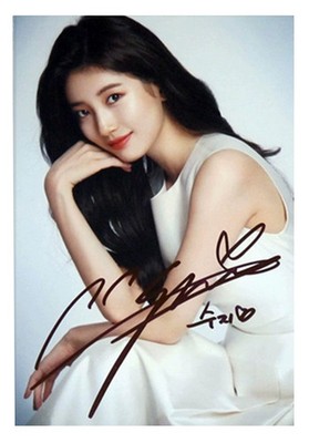 Bae Suzy Autograph Photos Signature Fidelity Gift 6 Inch Signature 裴秀智 ...