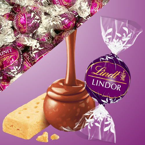 Lindt Lindor SHORTBREAD MILK CHOCOLATE TRUFFLES Wedding favours ...
