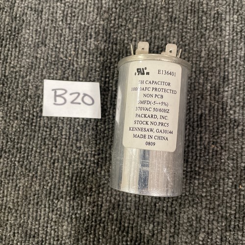 Packard Oval Run Capacitor E136401 10000 AFC PROTECTED | eBay