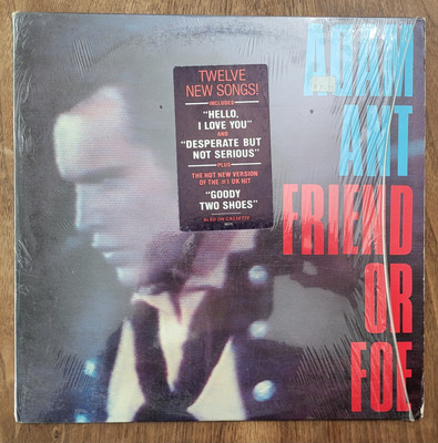 Adam Ant Fiend Or Foe LP | eBay
