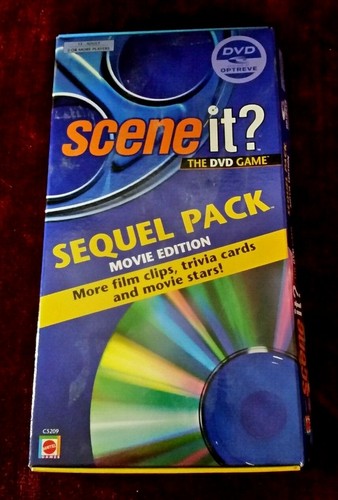 Scene It The Dvd Game Sequel Pack Movie Edition FREE SHIP Mattel | eBay